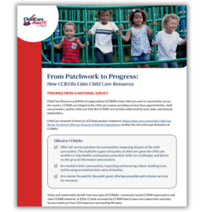 Child Care Resource and Referral (CCR&R) Organizations - Child Care ...